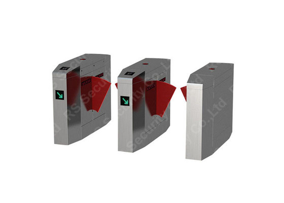 Double Wing Intelligent Flap Barrier Gate Metro Pedestrian Gym Turnstile