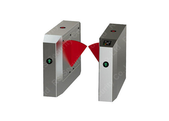 Stainless Steel Retractable Flap Barrier Gate Access Control Automatic Turnstiles