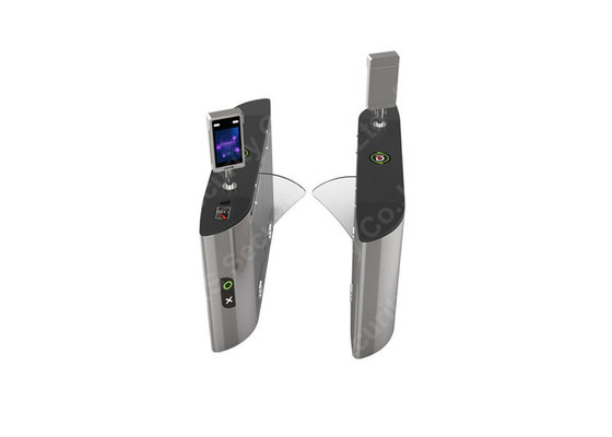 Ce Access Control System High Speed Gate , 600MM Pedestrian Turnstile Gate