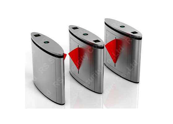Electronic High Speed Flap Barrier Gate /  Pedestrian Turnstiles