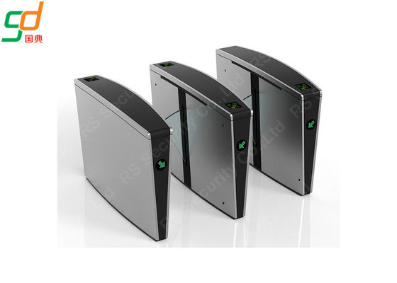 Flexible Automatic Turnstiles Stainless Steel / Intelligent Double Cores Gate