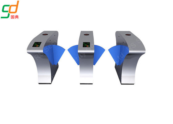 Flap Barrier Entrance Automatic Turnstiles Waterproof Bidirectional control