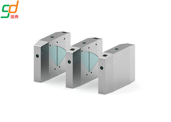 Face Detect Flap Barrier Turnstile System Swimming Hall Gate