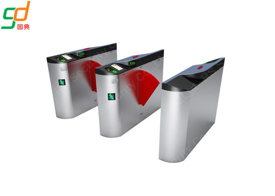Bar Code Flap Barrier Turnstiles System Fitness Room Door
