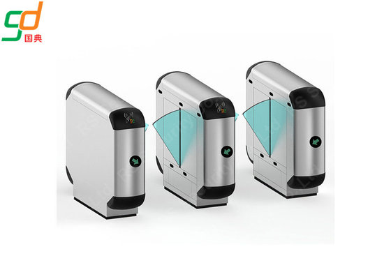 Barcode Detect Flap Barrier Turnstile Systems Metro Station Gates