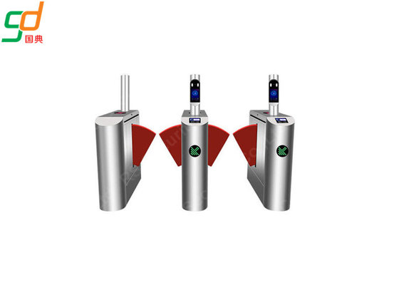 Barcode Reader Flap Barrier Turnstile System Swimming Hall Gate