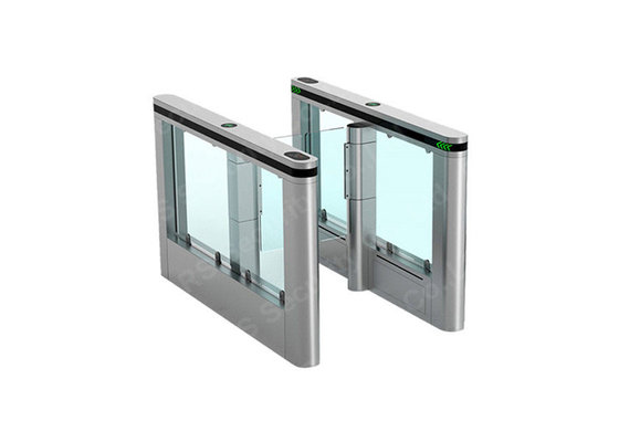 Toughened Glass Wing Slim High Speed Gate Systems Servo Driver