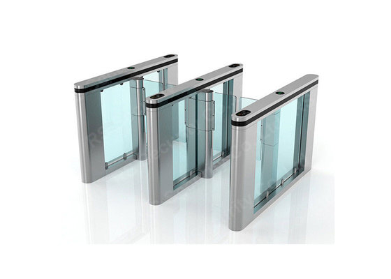 Swing Gate Turnstile Security Systems Card Reading Traffic Barrier