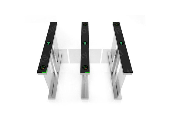 Fitness Center Supermarket Swing Barrier Gate Access Control System IP44