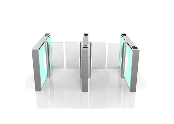 PVC Supermarket Swing Gate Barrier For Access Control Security Attendance