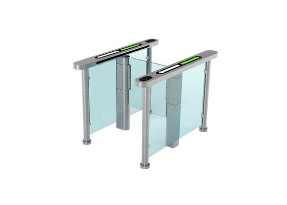Portable RFID Secured Retractable Barrier Gate Automatic Swing Turnstiles