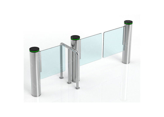High Security Automatic Stainless Steel Supermarket Swing Gate Turnstile