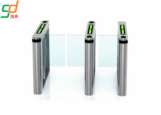 Pedestrain Supermarket Swing Gate, Access Control Turnstiles Swing Barrier