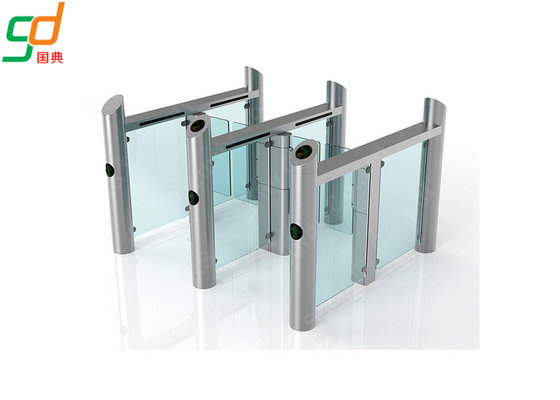 Shopping Mall Supermarket Swing Gate Full Automatic Traffic Barrier Turnstile