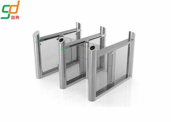 ID Card Reader  Full Automatic Supermarket Swing Gate Turnstile System