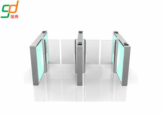 Retractable Supermarket Swing Gate Ce Approved IR Sensor Alarm  Turnstile