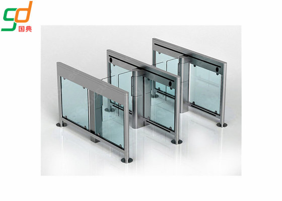 Flexible Smart Supermarket Swing Barrier Gate School IR Sensor Turnstile