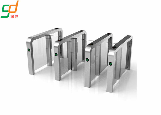 Supermarket Swing Gate Turnstile Entrance Access Control Barrier Gate System