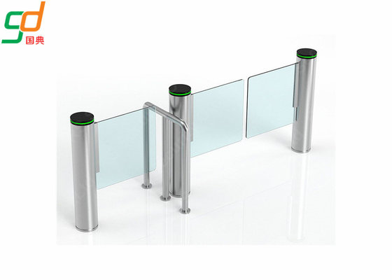Luxury RFID Automatic Systems Turnstiles High Speed 304 Or 316 Stainless Steel