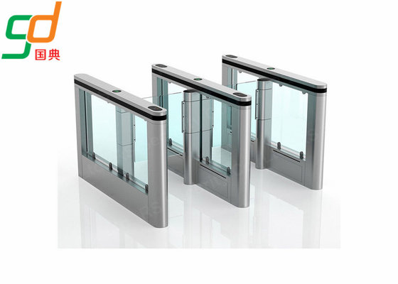 Customized Automatic Turnstiles IR Sensor Fast Speed Swing Barrier Gates