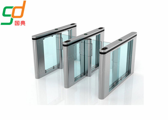 304 Stainless Steel Automatic Turnstiles Vertical Swing Door Turnstyle