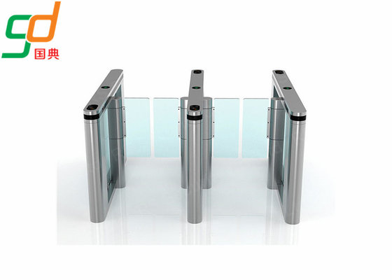 RFID Secured  Swing Barrier Gate With IR Sensor Control Intelligent Pedestrian