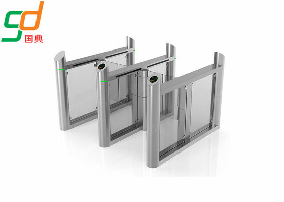 Toughened Glass Automatic Turnstiles Infrared Sensor Pedestrian Slim Fast Gate