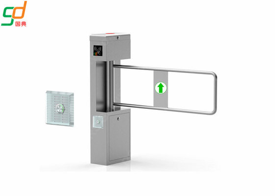 ISO Supermarket swing arm barrier gate For Office Buildings Entrance Exit