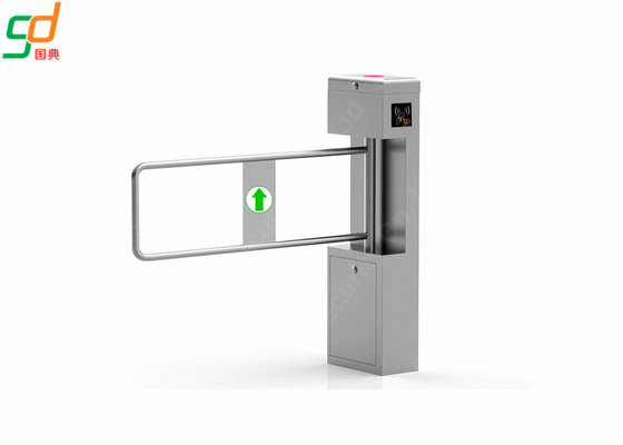 Stylish Half Height Turnstile Entrance Gates RFID Card Reader