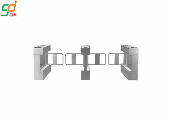 SS Access Swing Barrier Gate , Slim Lane Traffic High Speed Gate Systems