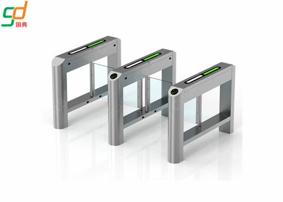 Swing Barrier Turnstile Security Systems, Optical Pedestrian Access Gate
