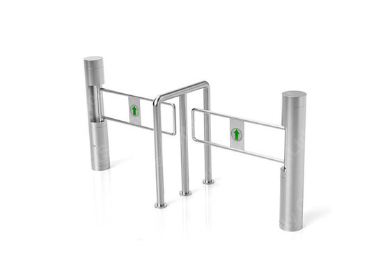 Smart Swing Barrier Mechanism PVC Arm 2.00 Thickness Speed Gates Systems