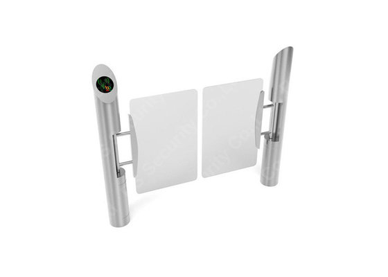 304ss No Condensation Automatic Swing Barrier Gates Acrylic Arm Turnstile