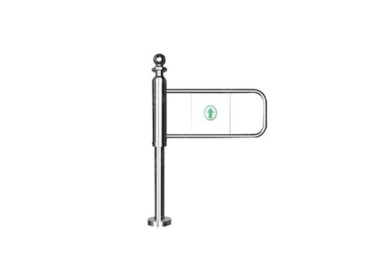 Uhf Electronic Security Flap Barrier Turnstile Pedestrian Barrier Gate