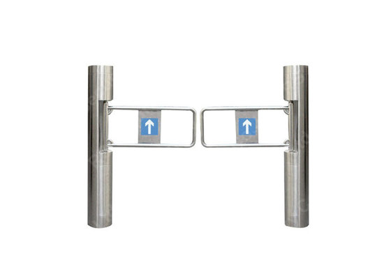 304 Ss Access Control Swing Barrier Gate,Pass Width 900mm Automatic Turnstile