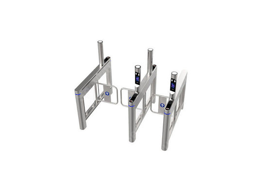 Servo Motor Swing Barrier Gate,Glass Arm 900mm Width Turnstile Systems