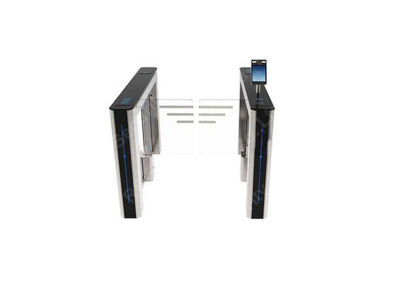 24V DC Brush Speed Gate Security Pedestrian Swing Gate Access Control Turnstiles