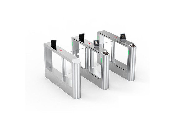 Bidirectional Swing Barrier Gate RFID Reader Turnstile Subway  Fare Gate