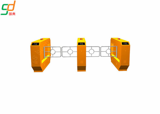 Swing Barrier Turnstile Security Systems, Optical Pedestrian Access Gate