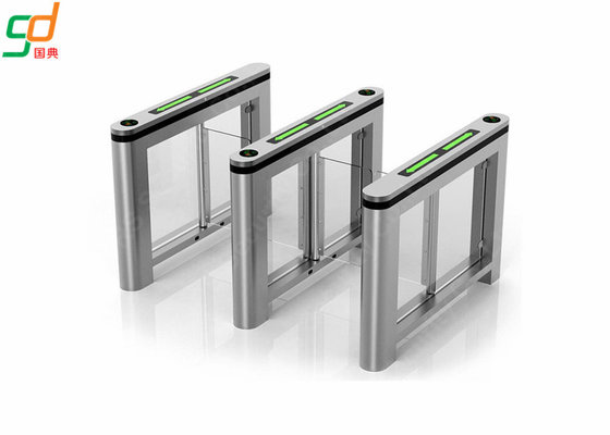 Swing Barrier Turnstile Security Systems, Optical Pedestrian Access Gate