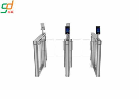 Swing Barrier Turnstile Security Systems, Optical Pedestrian Access Gate