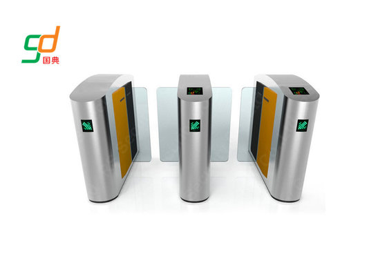 Swing Barrier Turnstile Security Systems, Optical Pedestrian Access Gate