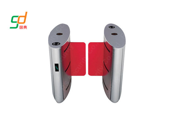 Stainless Steel Speed Gates, Pedestrian Airport Turnstile Access Control