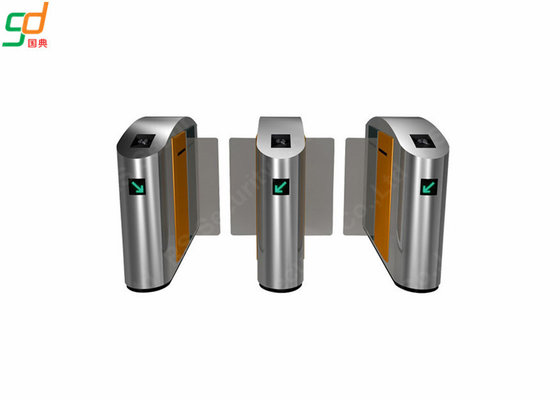 Servo Driver Speed Gates , High Speed Smart Glass Wing Slim Barrier