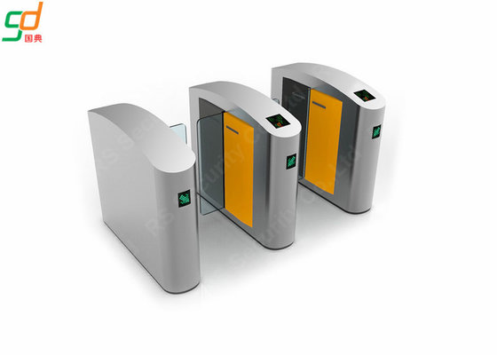 Card Access Speed Gates With Servo Driver / Half Height Turnstile Entrance Gates
