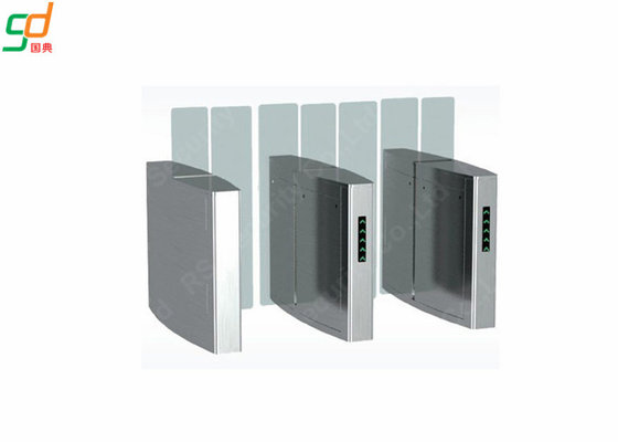 Automatic Speed Gates Systems RFID Reader Sliding Turnstile Gate