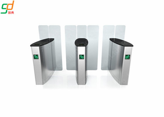 Security Speed Gates Waist Height Turnstiles, Access Control Sliding Turnstile