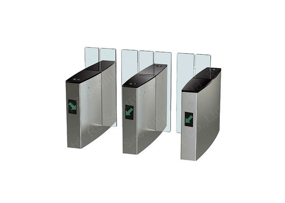 Shopping Mall Luxury Automatic Systems Turnstiles Human Voice Warning , Right Passing