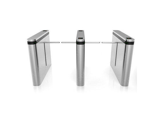 Office Access Drop Arm Barrier , Biometric Construction Site Access Control Turnstiles
