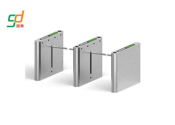 Fast Speed Full Height Sliding Entry Turnstiles Barrier Security Access System
